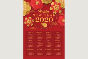 Tải vector lịch để bàn tết - Vector lịch bàn 2023 độc đáo